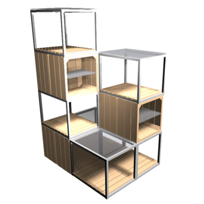 Linkshelving | Rustic Display Equipment