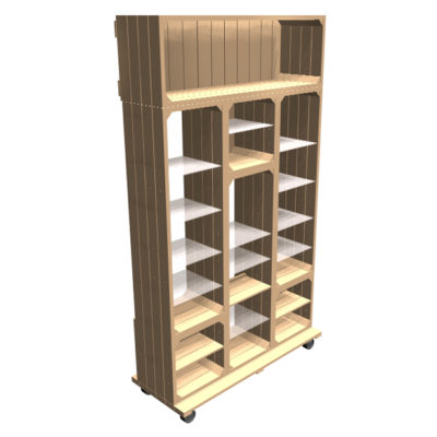 Linkshelving | Rustic Display Equipment