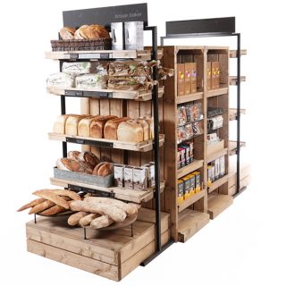 Linkshelving | Rustic Display Equipment